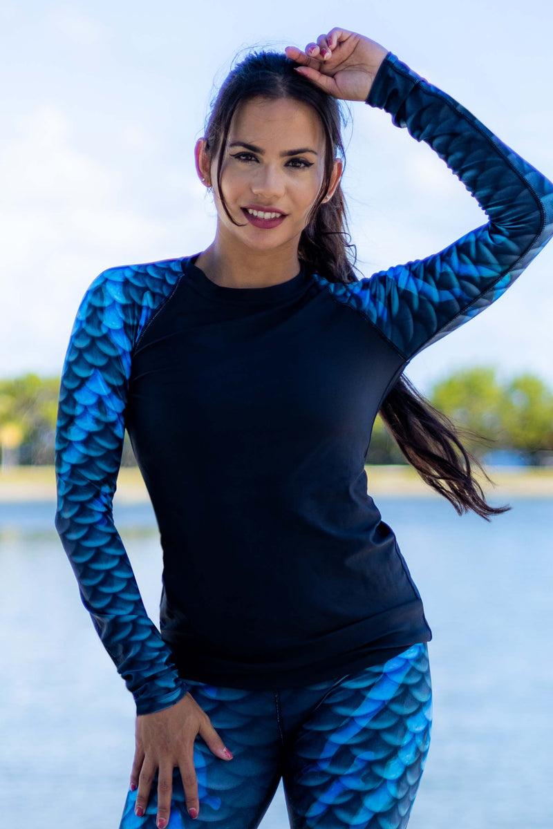 Black Magic Mermaid Rash Guard – Cape Cali